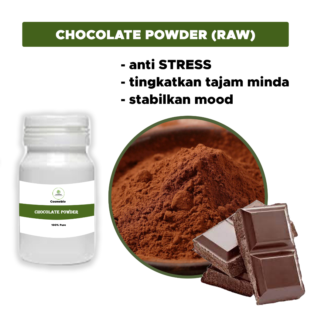 PREMIUM CHOCOLATE RAW POWDER milkshake coklat pure original sedap ...