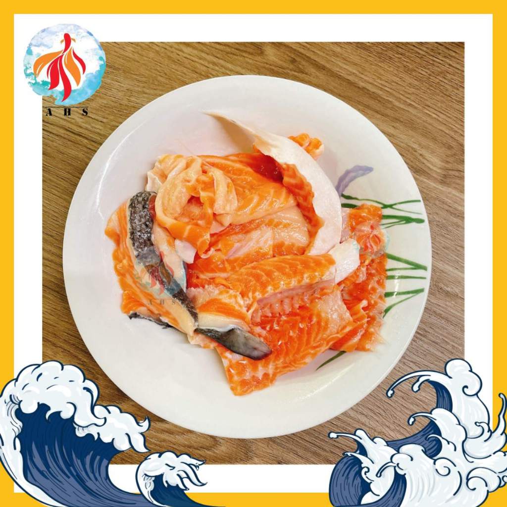 Norwegian Fjord Trout Salmon Fish Bone 鱼骨 250g-360g Allo Ha Seafood | Shopee Malaysia