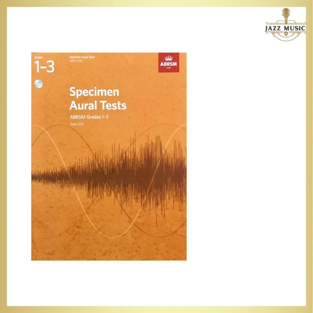 ABRSM Specimen Aural Tests Grade 1-3 ( WITH 2 CD ) | Shopee Malaysia