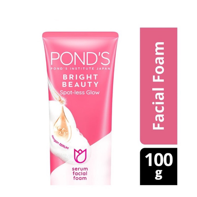 Ponds bright beauty serum facial foam 100g | Shopee Malaysia