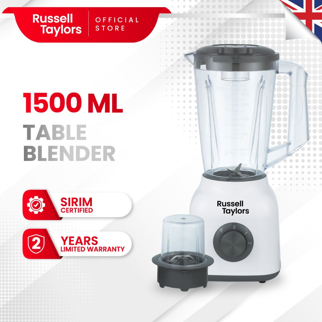 Russell Taylors Power Blender with Dry Mill (1.5L) TB2 | Shopee Malaysia