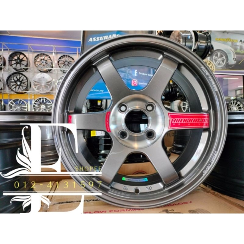 NEW SPORT RIM 15 INCH TE37 SL RM880 4BIJI RIM THAILAND (KENA BELI 2KALI ...