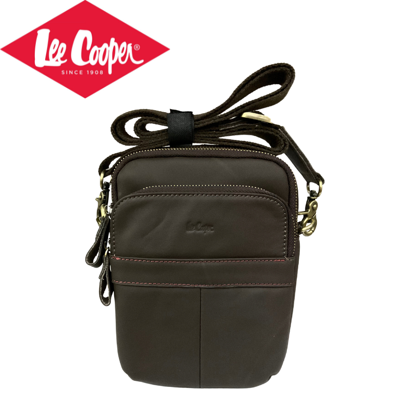 Lee Cooper Genuine Leather Shoulder Bag Crossbody Bag Side Bag Sling ...