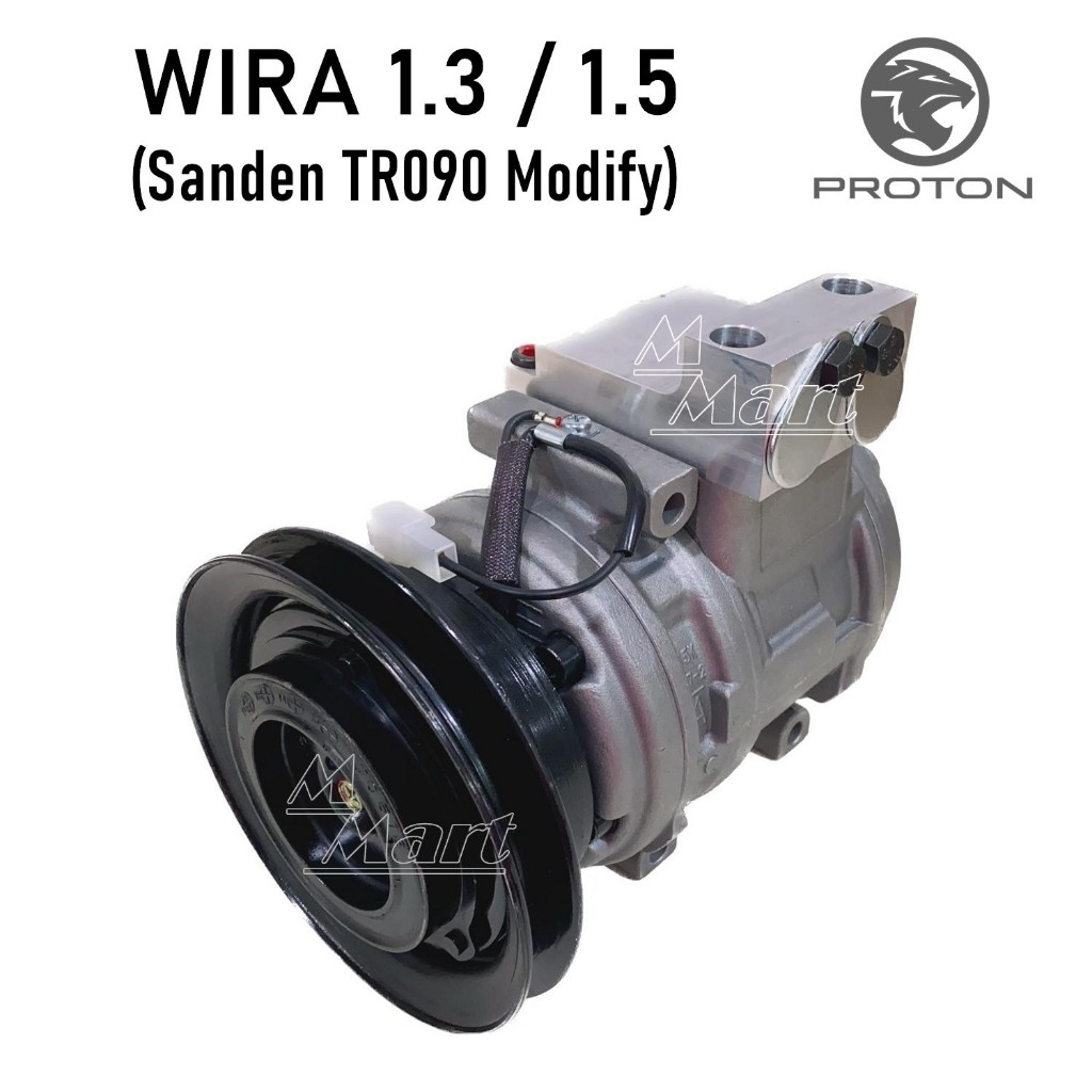 Proton Wira 1.3 / 1.5 (Sanden TR090 System) Modify To Denso Air Cond ...