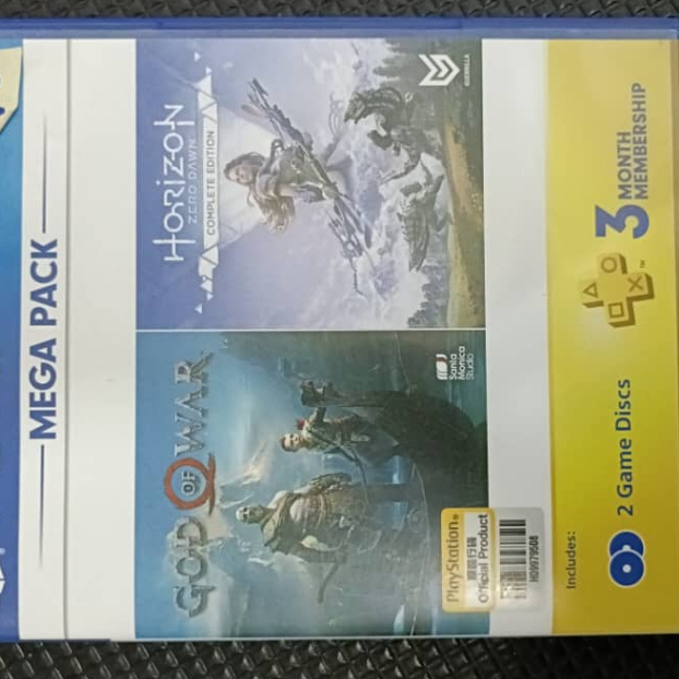 [PS4 Used Games] *Mega Pack* God of War / Horizon Zero Dawn Complete ...