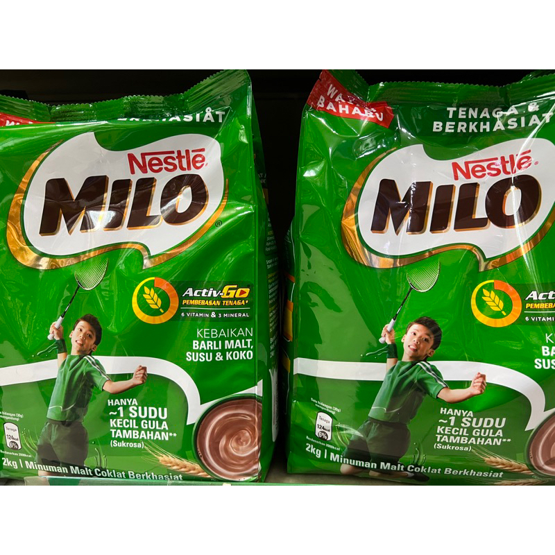 (PROMO) NESTLE MILO 2KG EXP (31/1/2025) | Shopee Malaysia