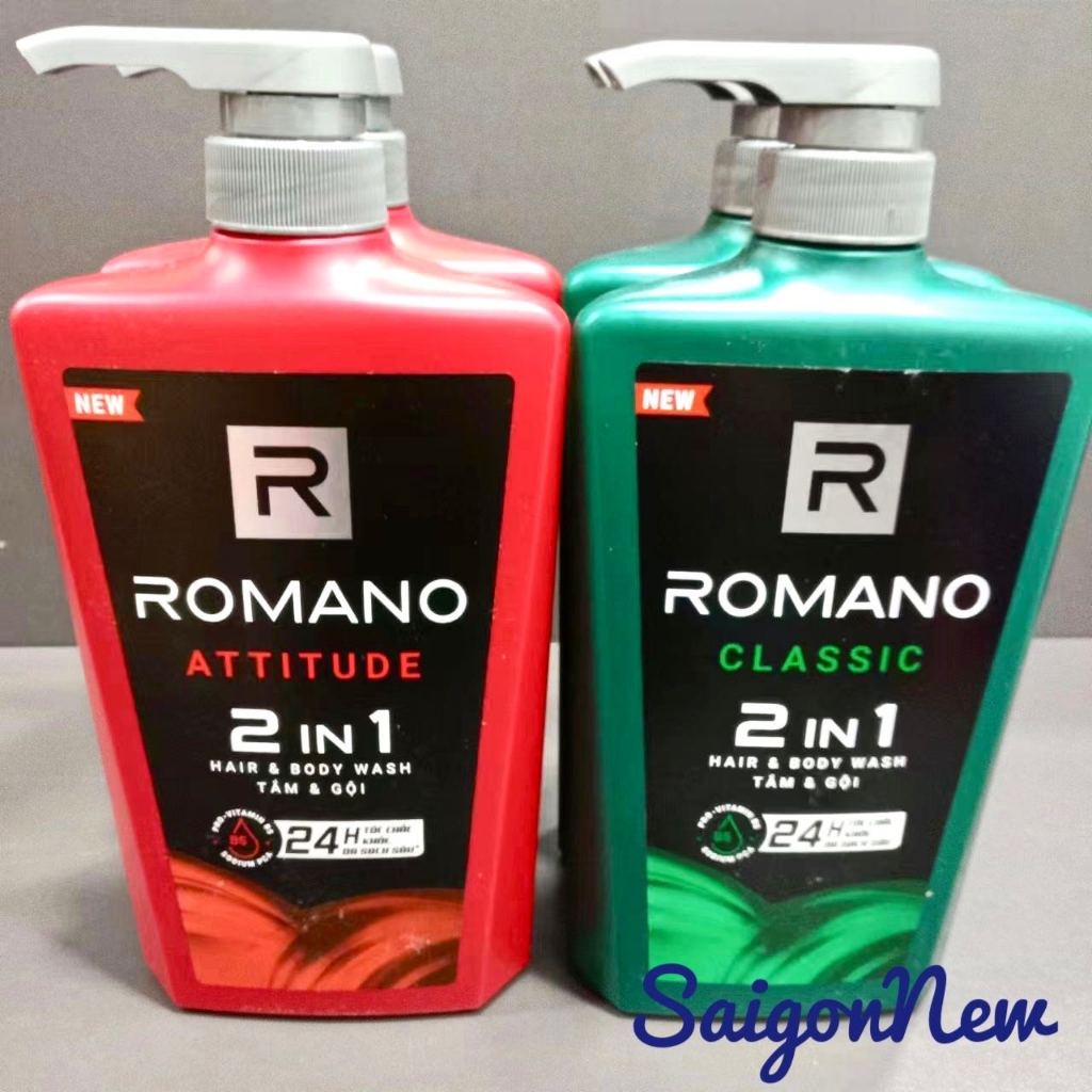 Sua Tam Goi 2 In 1 Romano Shampoo 650g | Shopee Malaysia