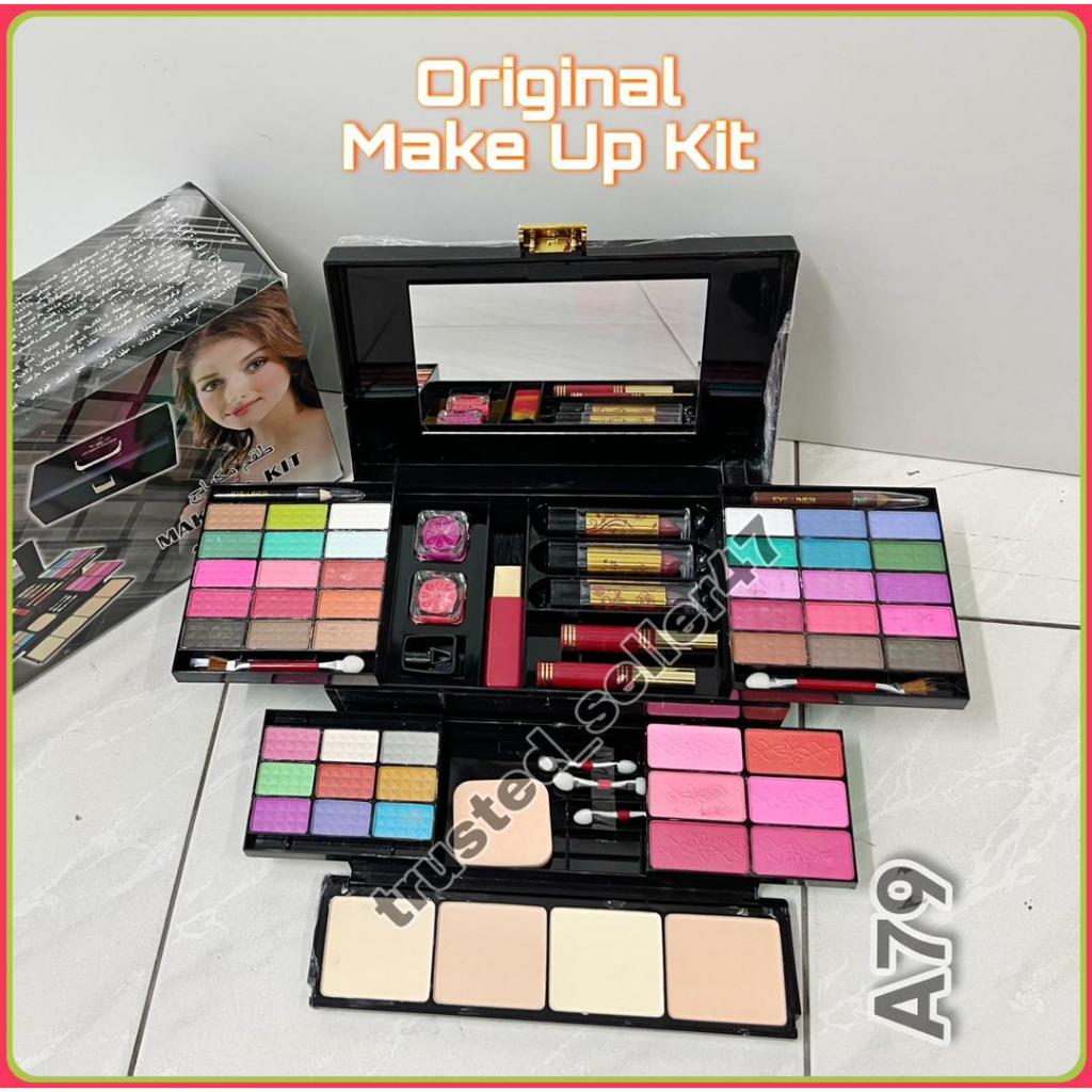 Dinilandai A79 Original Make Up Kit MakeUp Box | Shopee Malaysia