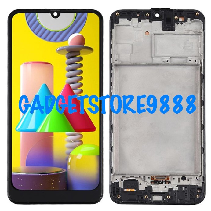 LCD SAM SM M31 SM-M315F ORIGINAL DISPLAY WITH TOUCH SCREEN DIGITIZER ...