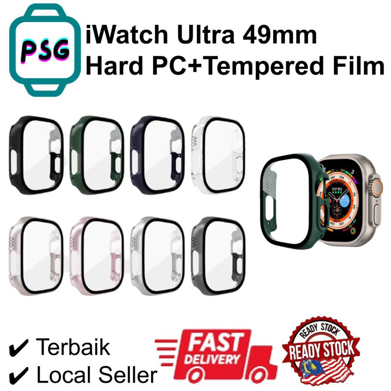 (PSG) iWatch Ultra | Ultra 2 49MM Case 2 in 1 Full Protect Screen ...