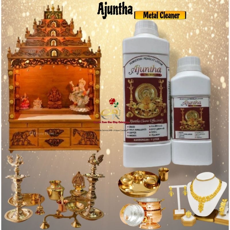 Ajuntha Metal Cleaner Liquid (500ml/1 Litre) | Shopee Malaysia