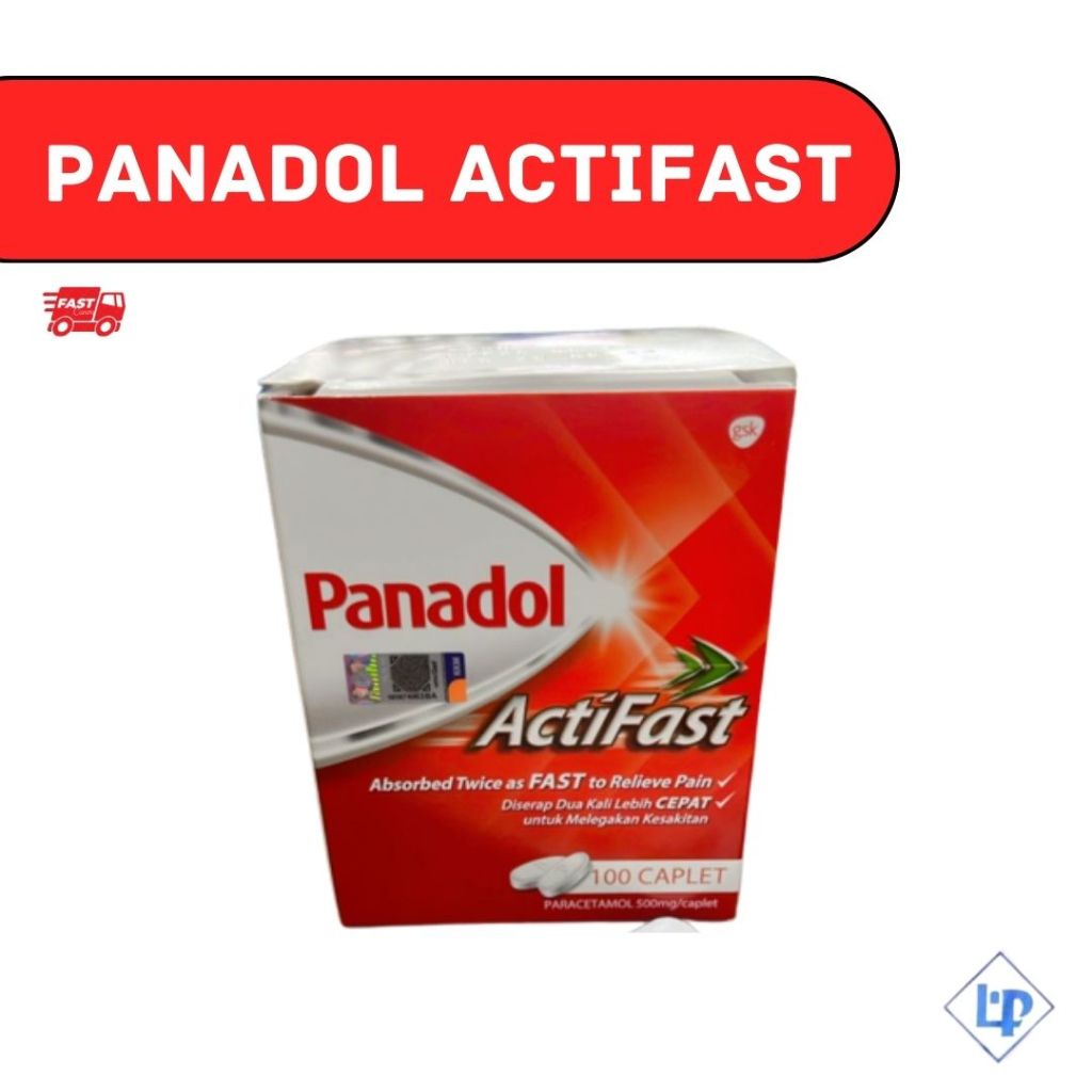 Panadol Actifast 500mg [EXP 02/25 ]/CLEARANCE!!! (painkiller) ,1 strip ...