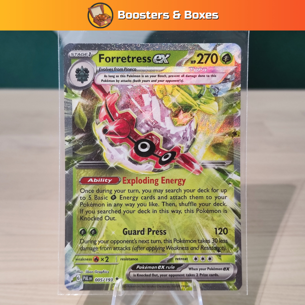 Forretress ex (005/193) [Scarlet & Violet: Paldea Evolved] | Shopee Malaysia