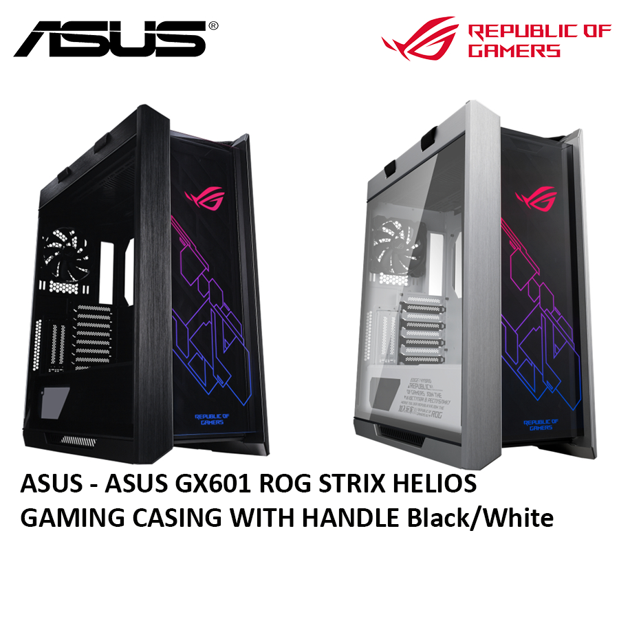 ASUS GX601 ROG STRIX HELIOS GAMING CASING WITH HANDLE Black/White ...