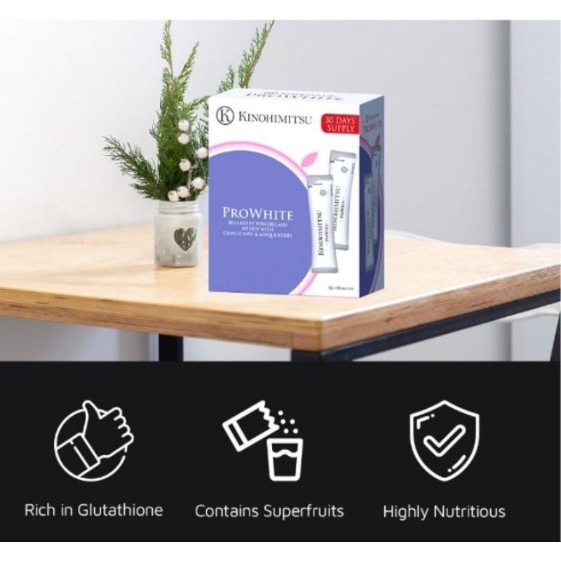 KINOHIMITSU-ProWhite 30's / Minuman Pencerah Kulit | Shopee Malaysia