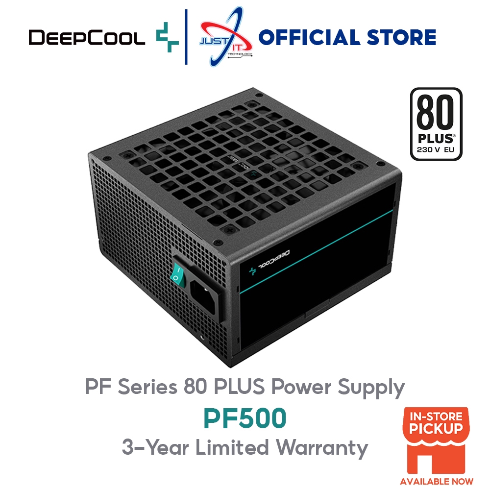 DEEPCOOL 80 Plus Power Supply (500W) PF500 | Shopee Malaysia