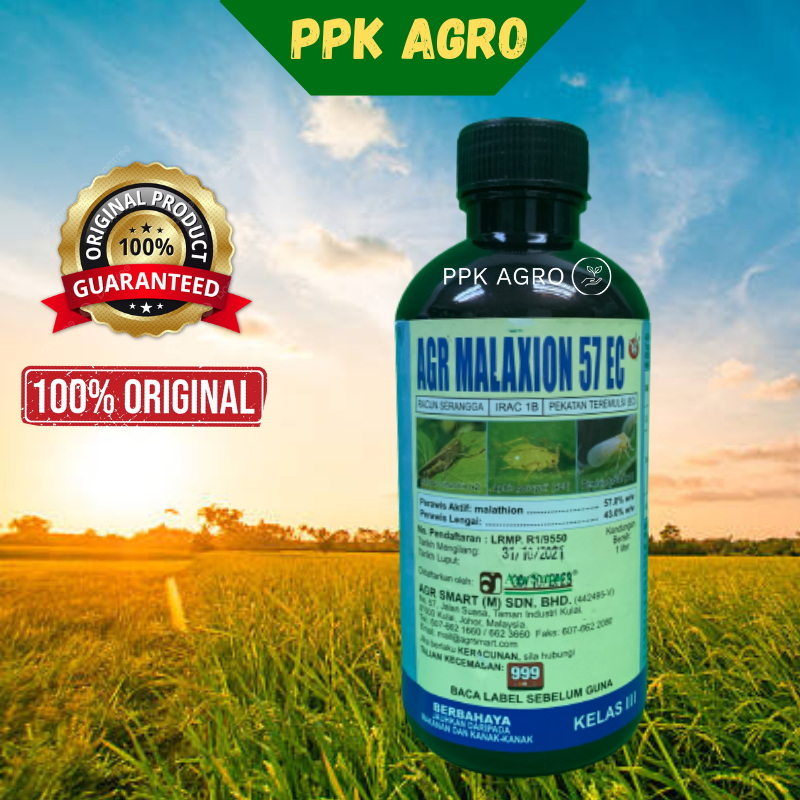 1L AGR MALAXION 57EC RACUN SERANGGA SAMA DGN MAPA MALATHION 57, HEXTAR ...