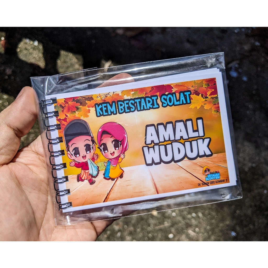 Set Nota Poket Panduan Amali Wudhuk & Amali Solat - Kem Bestari Solat ...