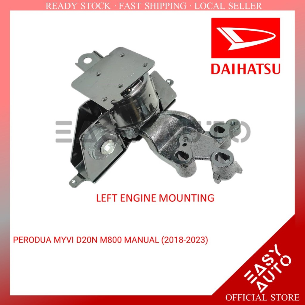 PERODUA MYVI D20N M800 MANUAL (2018-2023) - 12306-BZ280 LEFT ENGINE ...