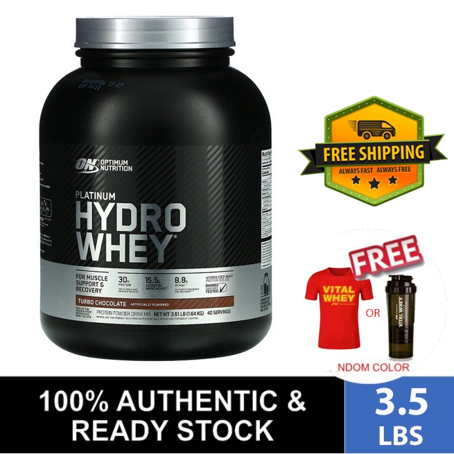 Optimum Nutrition Platinum Hydrowhey, 3.5lb [Hydro Whey - 100% ...