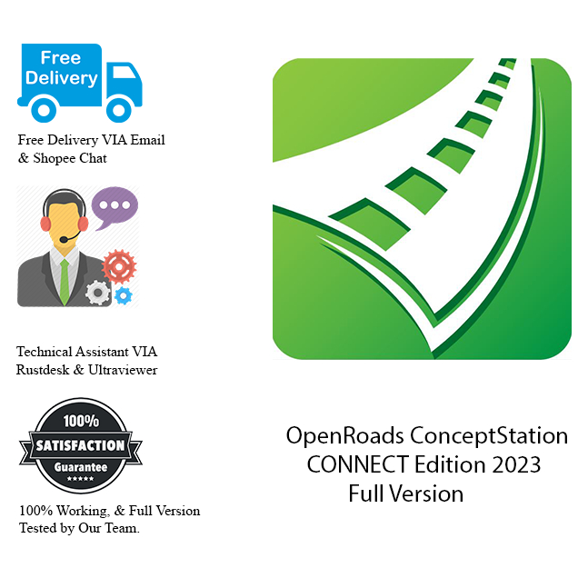 OpenRoads ConceptStation CONNECT Edition 2023 Full Version | Shopee Malaysia