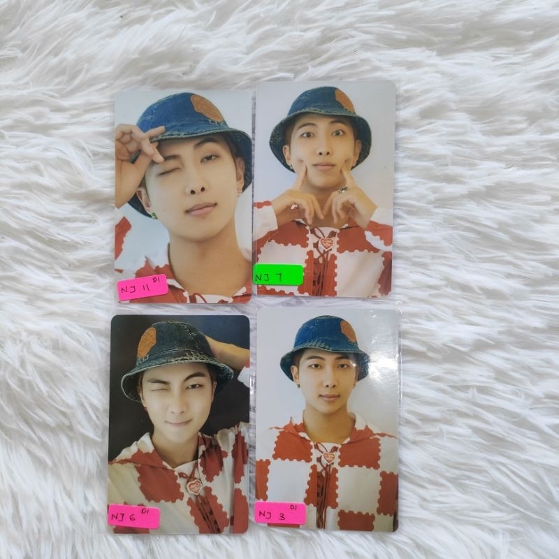 BTS DICON OFFICIAL PHOTOCARD OFFICIAL RM NAMJOON JIN SUGA YOONGI JHOPE JIMIN V TAEHYUNG JK ...