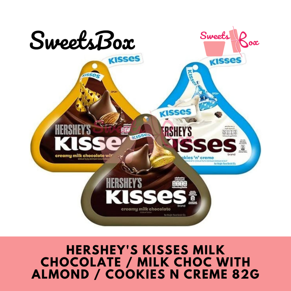 Hershey's Kisses Chocolate Milk / Chocolate Milk with Almond / Cookies ...