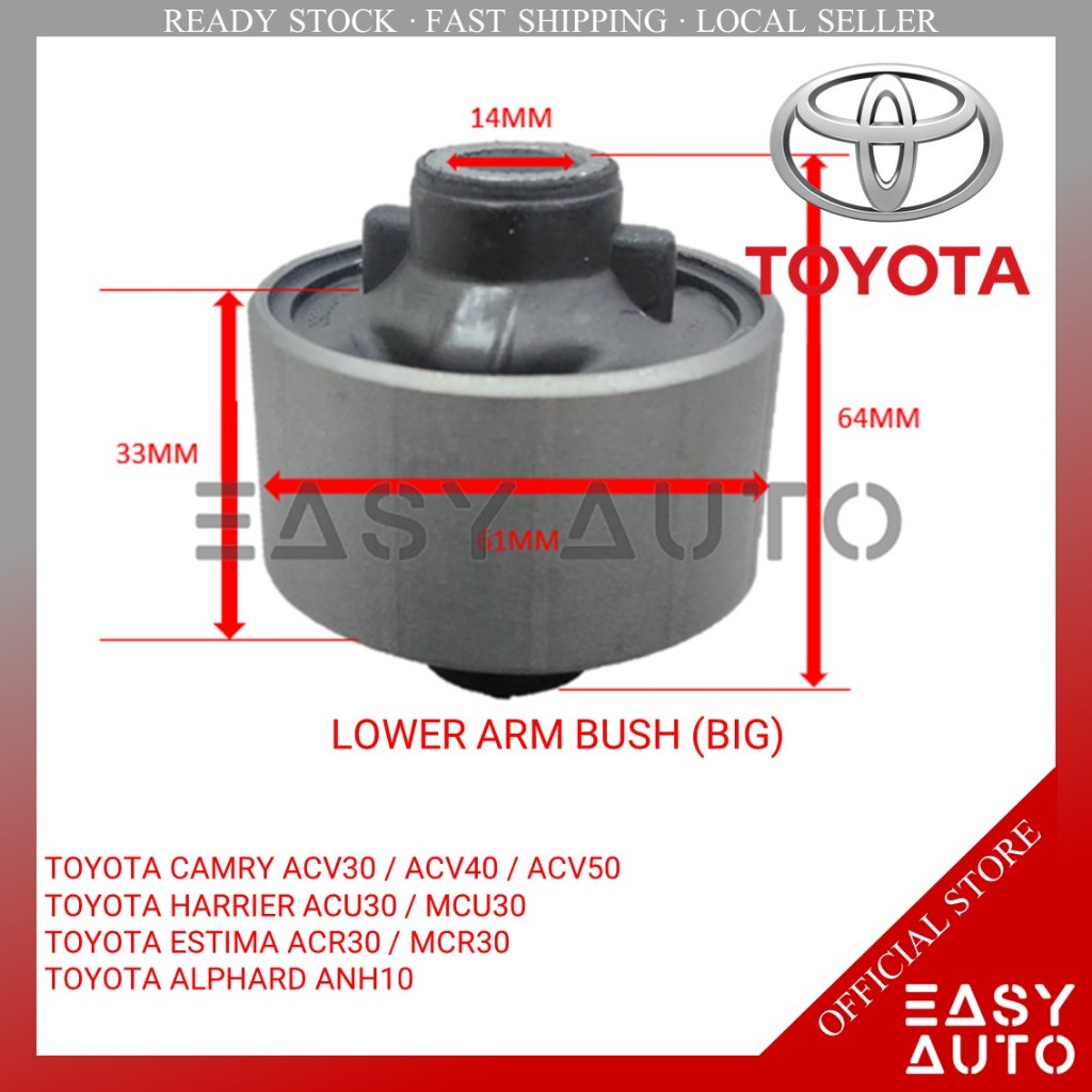 TOYOTA ESTIMA ACR30/MCR30 /ALPHARD ANH10/MNH10 /HARRIER ACU30/MCU30 /CAMRY ACV30 ACV40 ACV50 ...