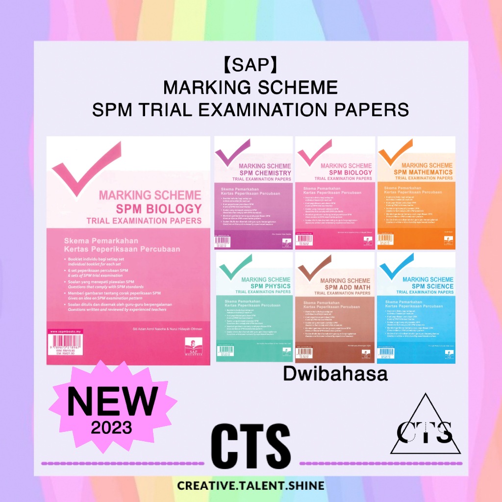 【SAP】Marking Scheme SPM Trial Examination Papers Dwibahasa — Skema ...