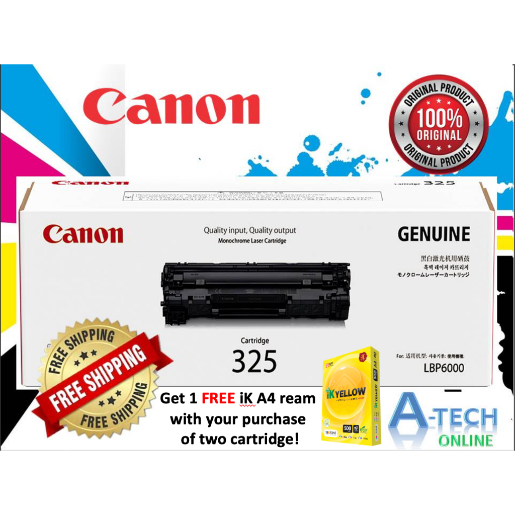 Canon 325 ORIGINAL Cart 325 Toner Cartridge For LBP6000/LBP6030 ...