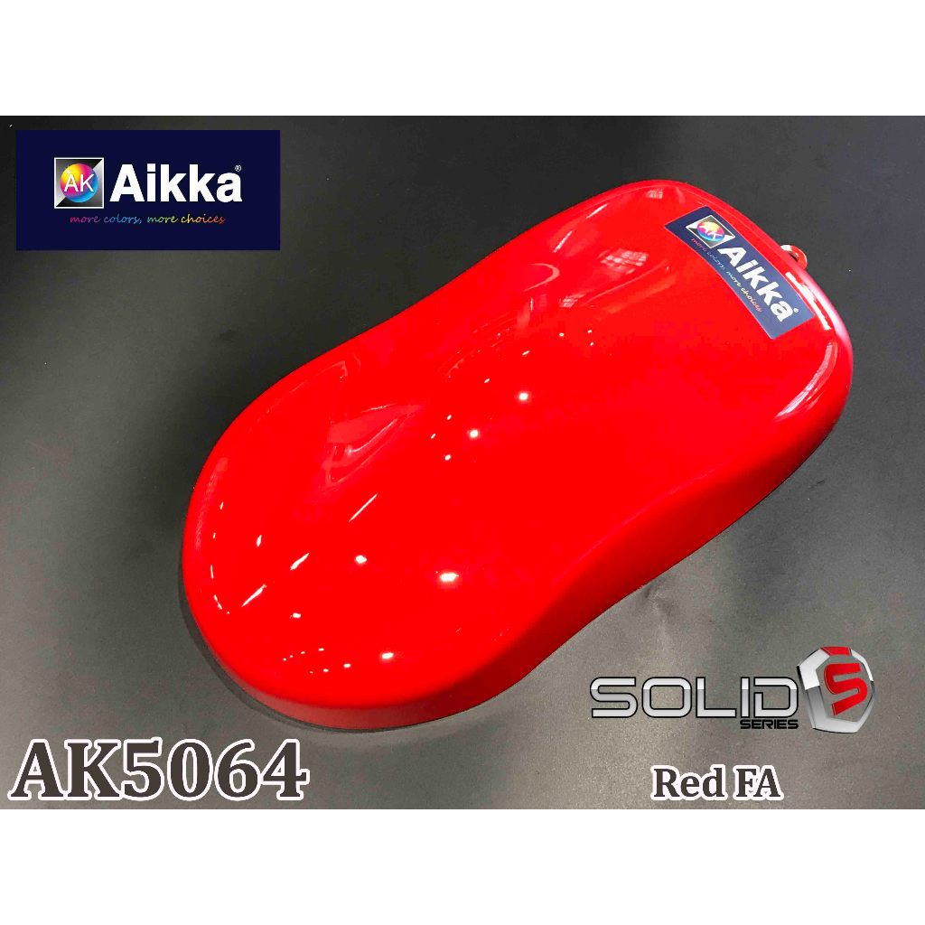 AIKKA AK5064 RED FA * SOLID S SERIES 2K PAINT | Shopee Malaysia