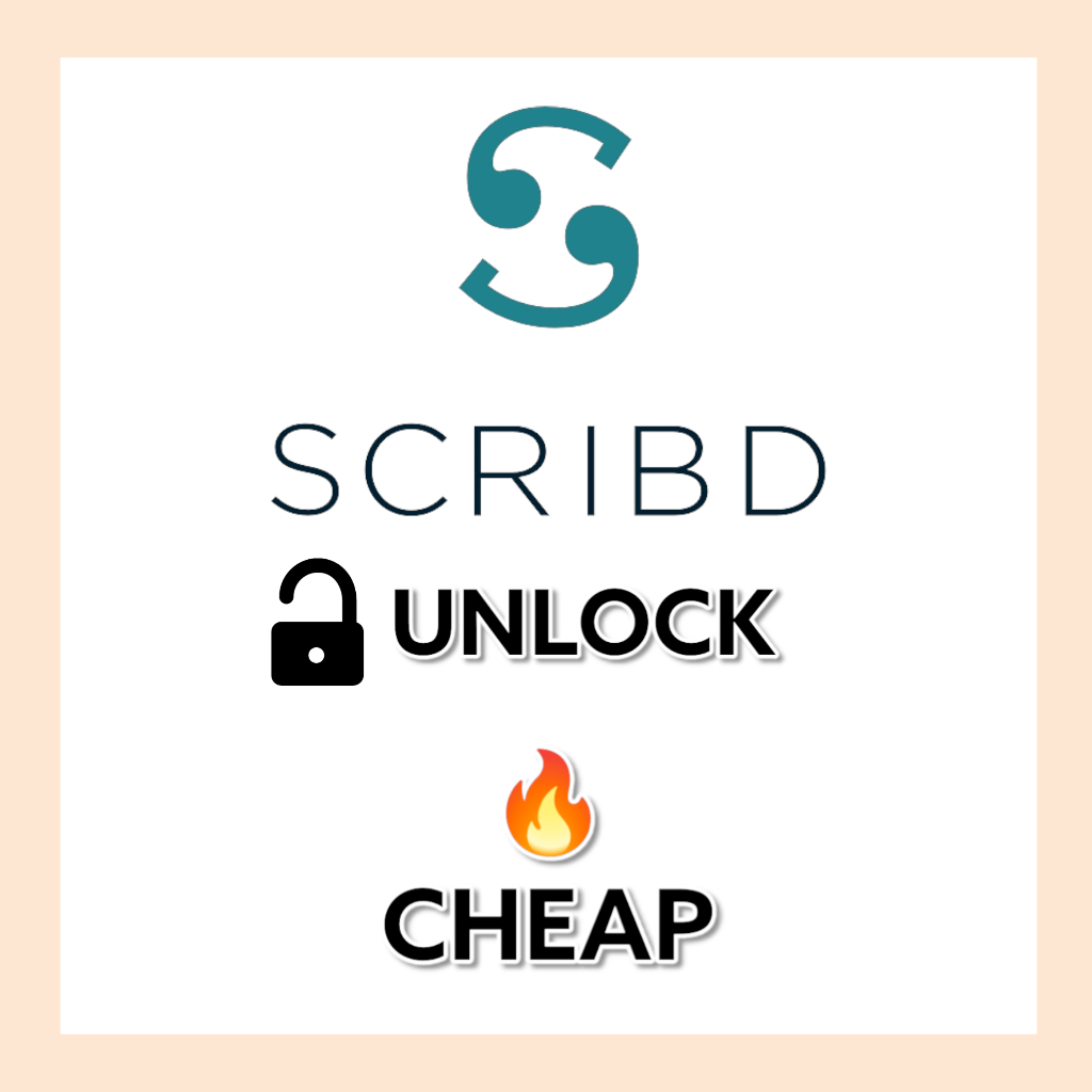 [CHEAP & FAST] SCRIBD UNLOCK | Unlock Documents Unblur Answers Download Scribd help | Shopee ...