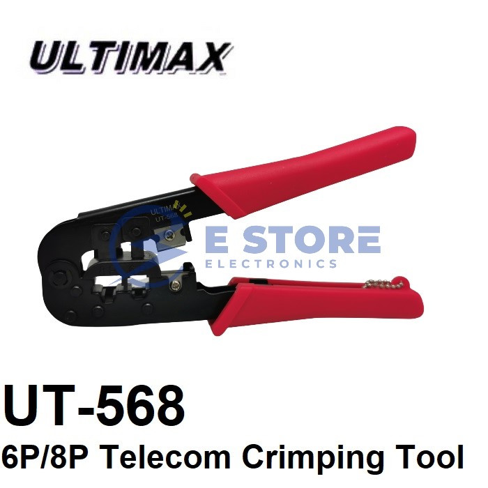 ULTIMAX UT-568 6P/8P Telecom Crimping Tool | Shopee Malaysia