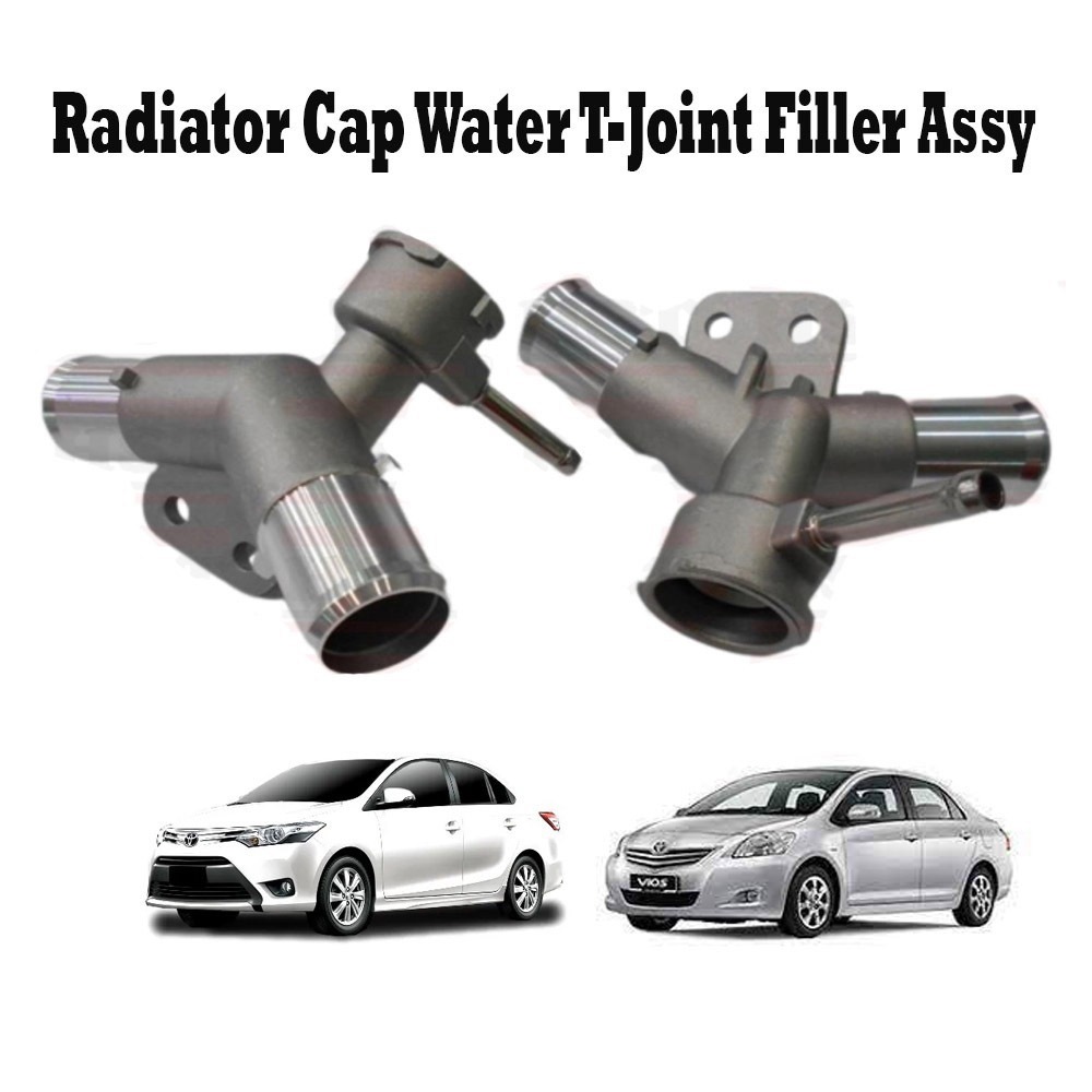 Toyota Vios NCP93 & NCP150 Radiator Cap Water T-Joint Filler Assy ...