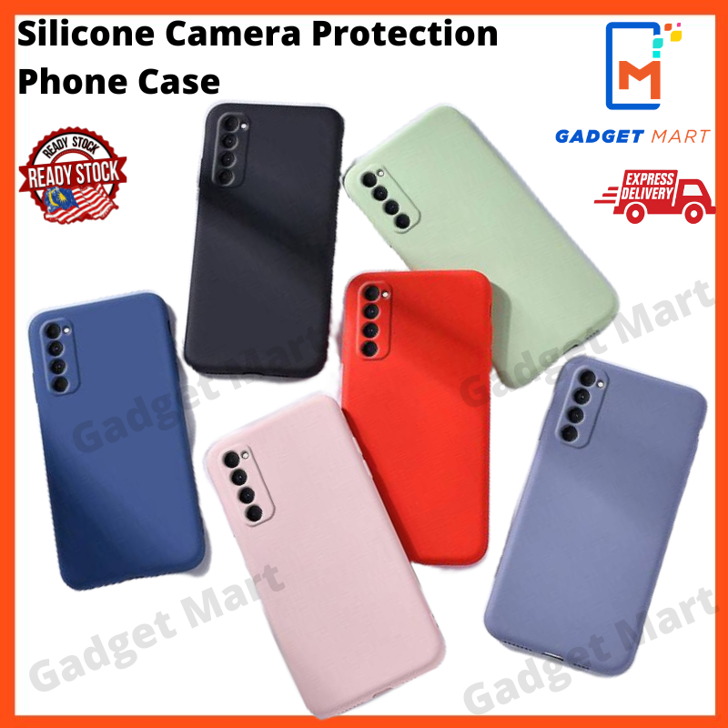 SAMSUNG A06 A55 A35 A25 A15 A05S A05 4G 5G Silicone Matte Rubber Gel Plain Candy Case Soft Color ...
