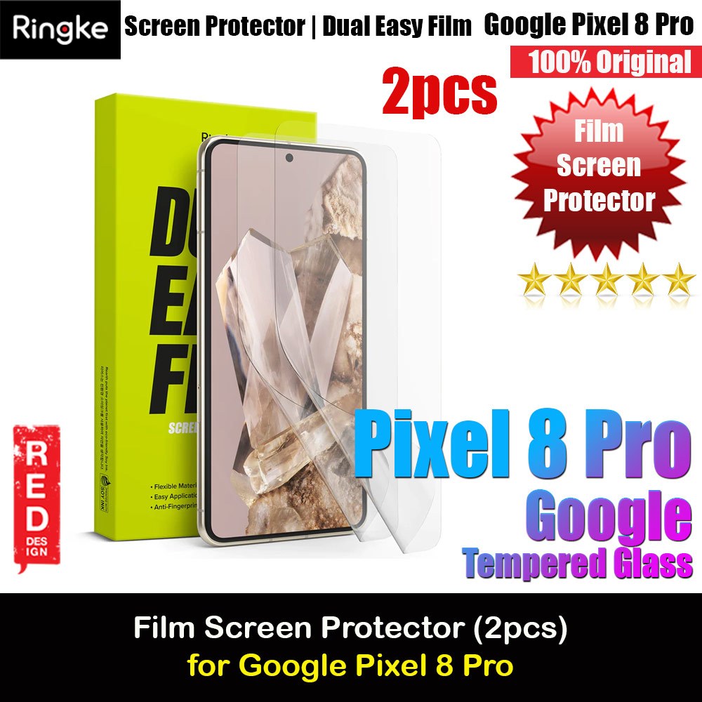 Ringke Dual Easy Film Google Pixel 8 Pro | Pixel 8 Screen Protector ...