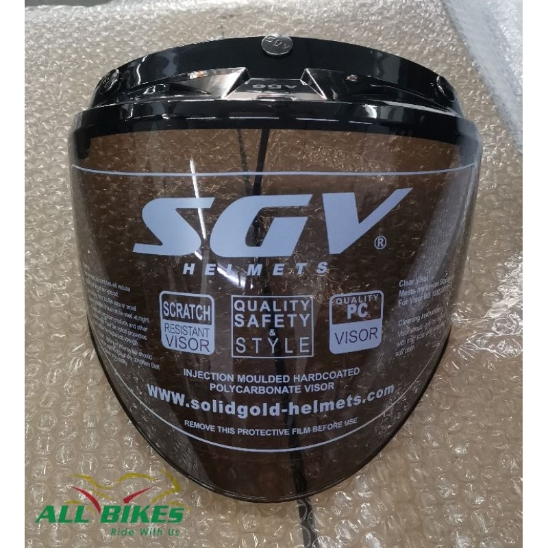 VISOR SGV BLACK CAP 2 TINTED SOLID GOLD | Shopee Malaysia