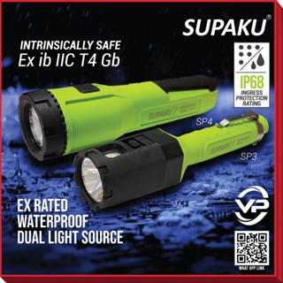 SUPAKU EXPLOSION PROOF LED FLASHLIGHT / LED LIGHT AA BATTERY (AFW-SP3 ...