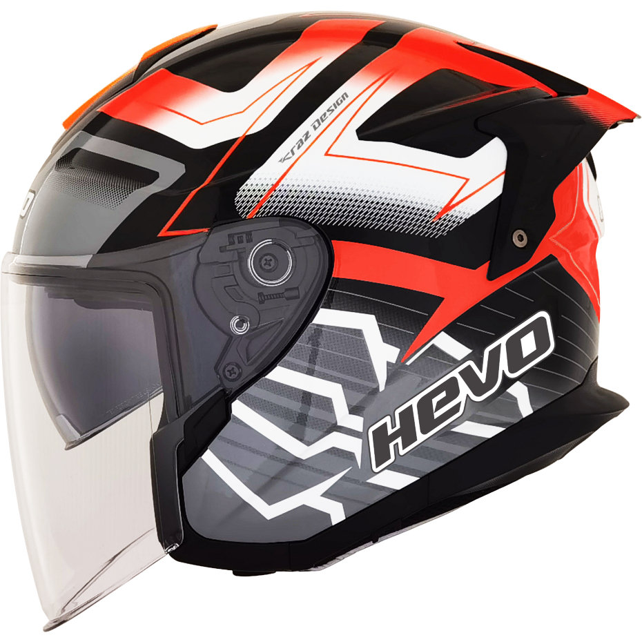 HEVO VS Tracer (OF126 Open Face Helmet) | Shopee Malaysia