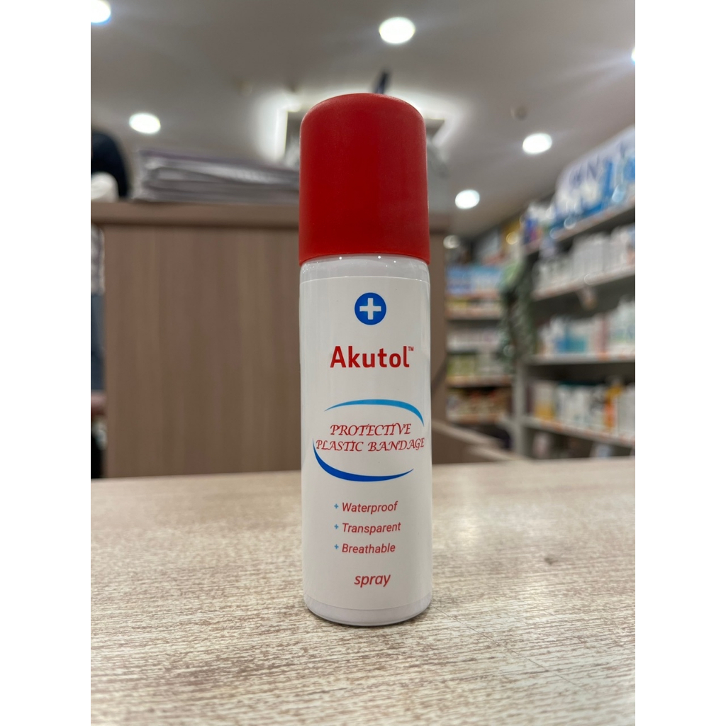 Akutol Wound Spray Protective Plastic Bandage | Spray Pelindung Luka ...