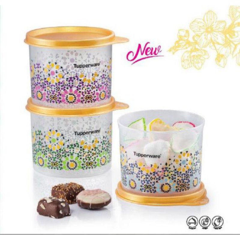 Tupperware Cosette Keeper Set (3) 570ml | Shopee Malaysia
