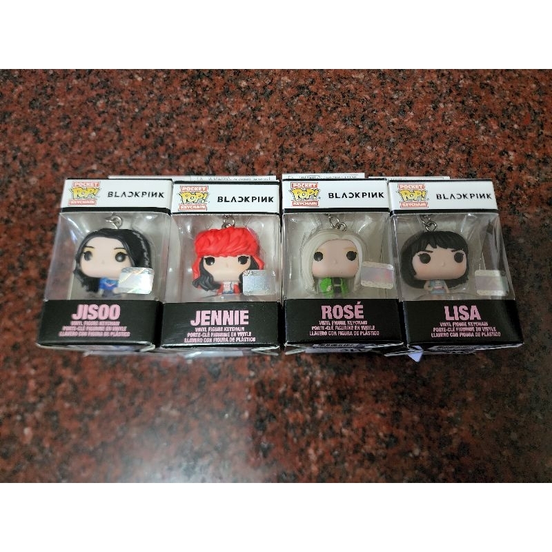 Blackpink Funko Pop Keychain Jennie Jisoo Rosé Lisa | Shopee Malaysia