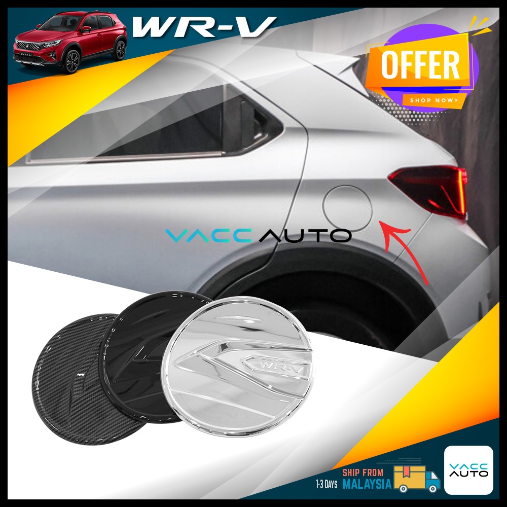Honda WR-V WRV 2023 - 2025 Petrol Chrome Carbon Gross Black For WRV ...