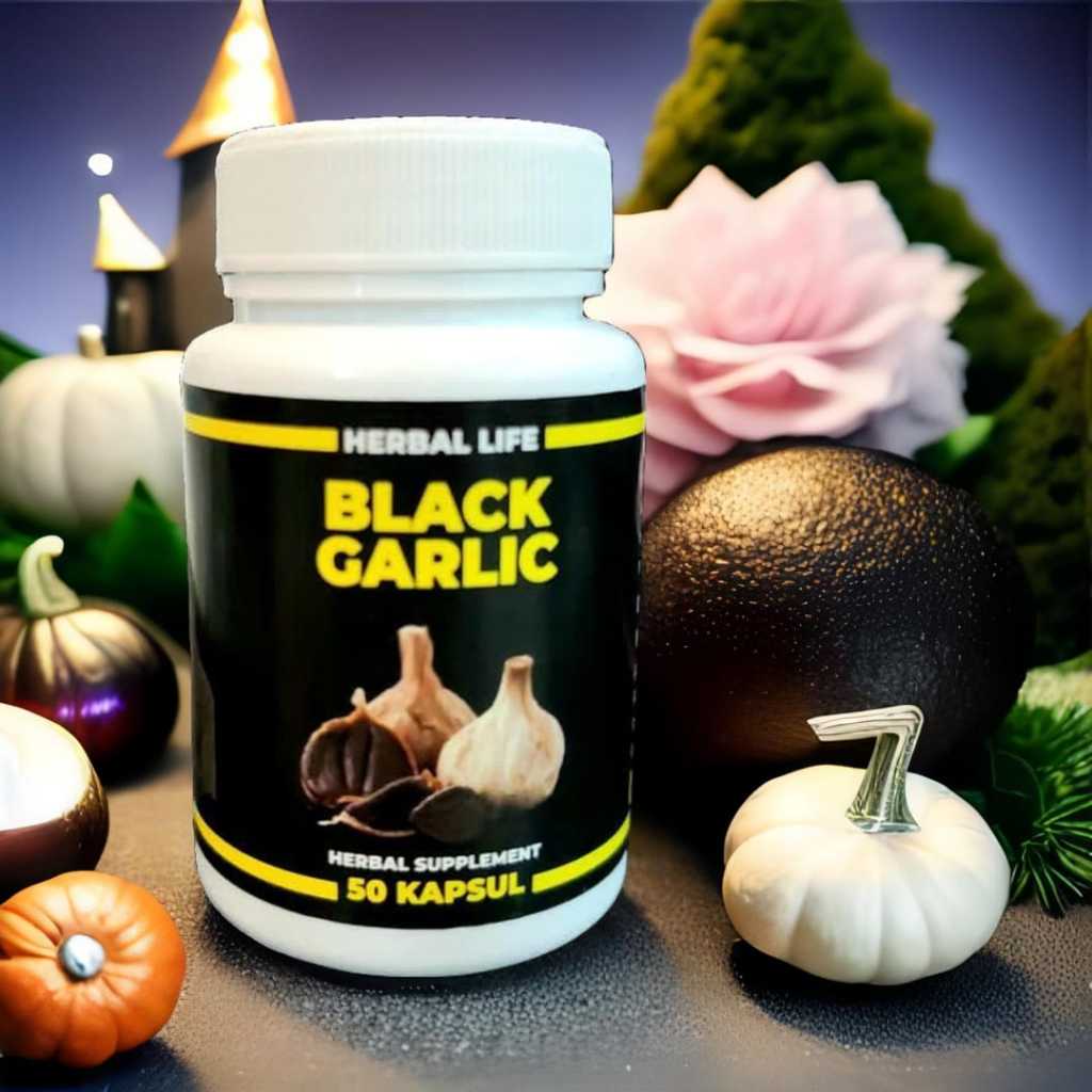Black Garlic Capsule Black Garlic Kapsul Black Garlic Capsule Bawang Hitam Kapsul Original HQ ...