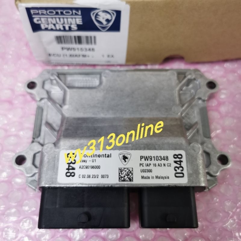 Pw910348 Original Proton Preve Auto Engine Control Unit ECU #0348 ...