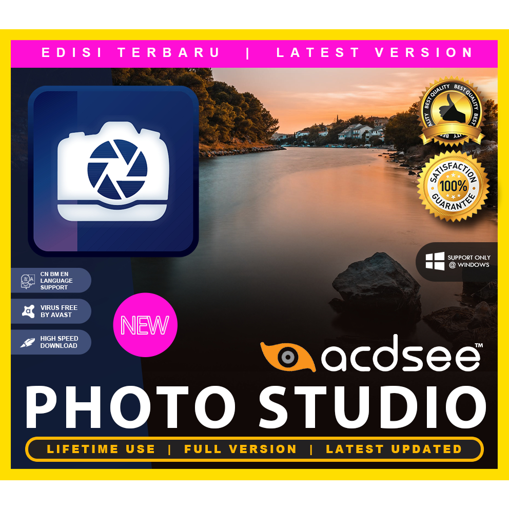 🔥𝗡𝗘𝗪🔥Acdsee Photo Studio 2025 v18 | 𝐖𝐢𝐧𝐝𝐨𝐰𝐬 | 𝐅𝐮𝐥𝐥 𝐕𝐞𝐫𝐬𝐢𝐨𝐧 | 𝐔𝐩𝐝𝐚𝐭𝐞𝐝 2024 | Shopee Malaysia