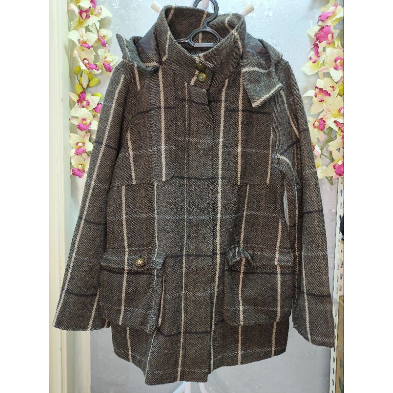 Winter Wool Checkered Jacket by Jeanswest Tag 14 (L) | Shopee Malaysia