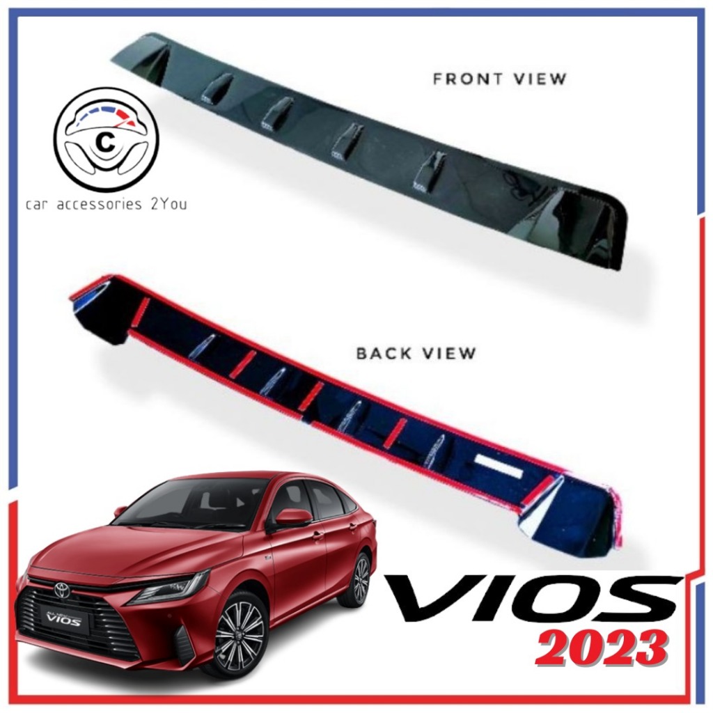 Toyota Vios 2023 Rear Windscreen Sun Visor High Quality Acrylic ...