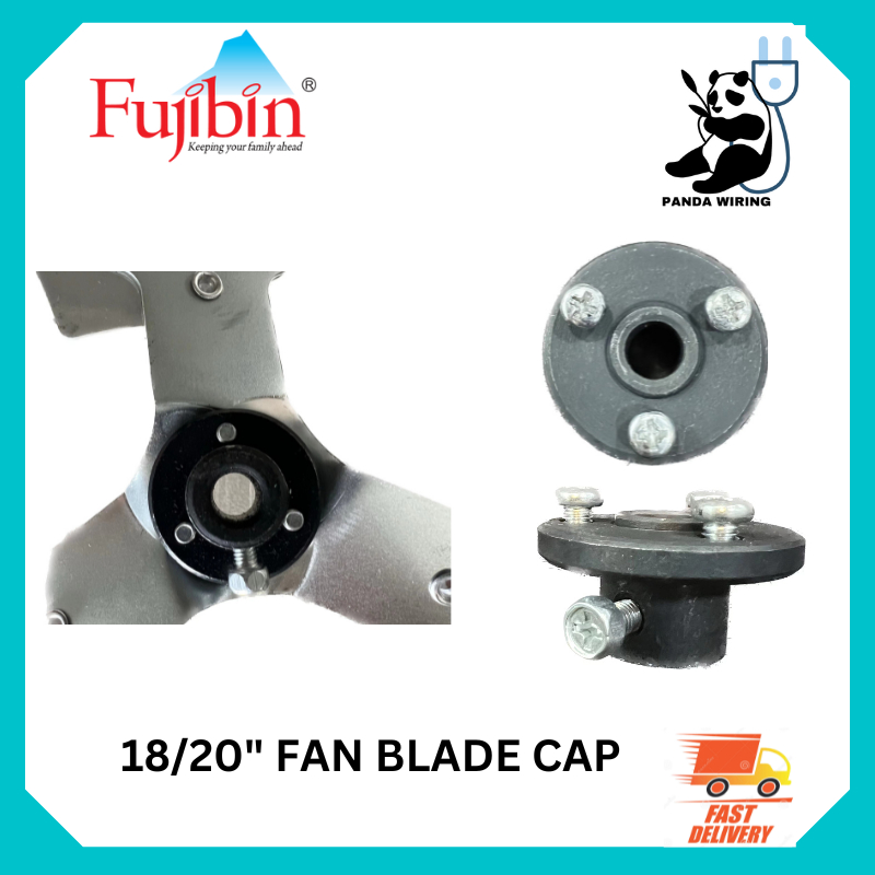 (Original) Fujibin 16/18/20" metal fan cap use for metal fan blade ...