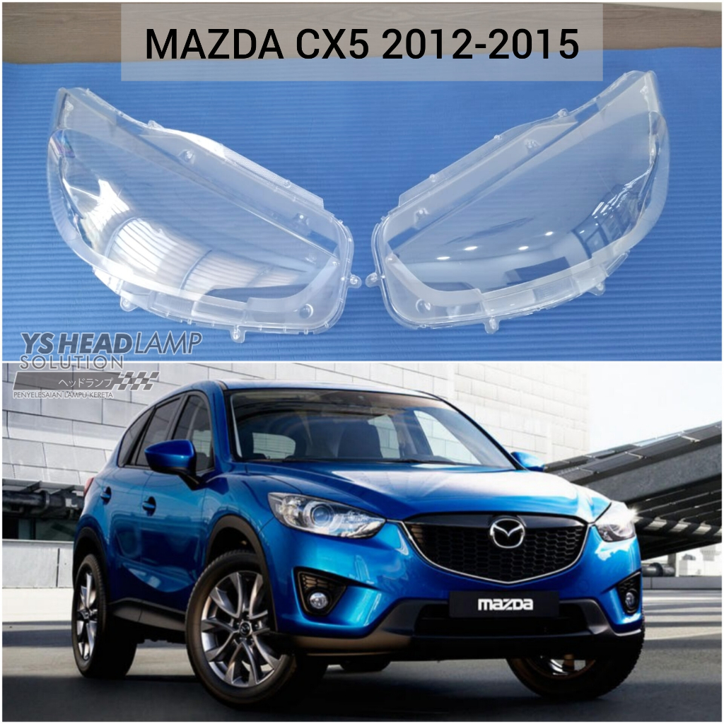 MAZDA CX5 CX-5 (2012-2015) 12 13 14 15 HEADLAMP COVER / HEADLAMP LENS ...